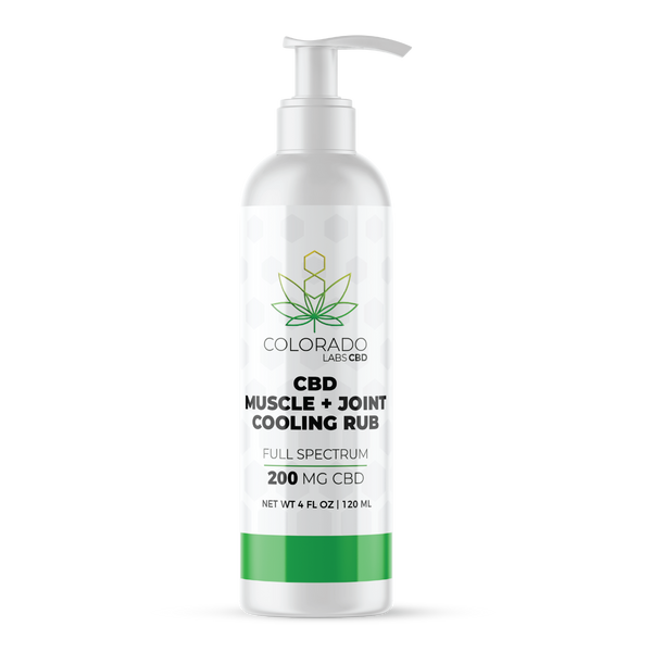 Colorado Labs Full Spectrum CBD Muscle & Joint Cooling Rub 4oz - Axis ...