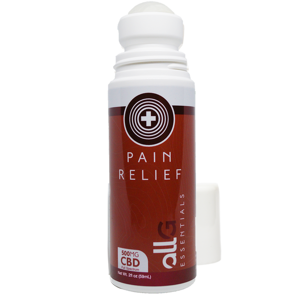 Full Spectrum CBD Pain Relief Roller 500mg (Menthol) - Axis Labs CBD